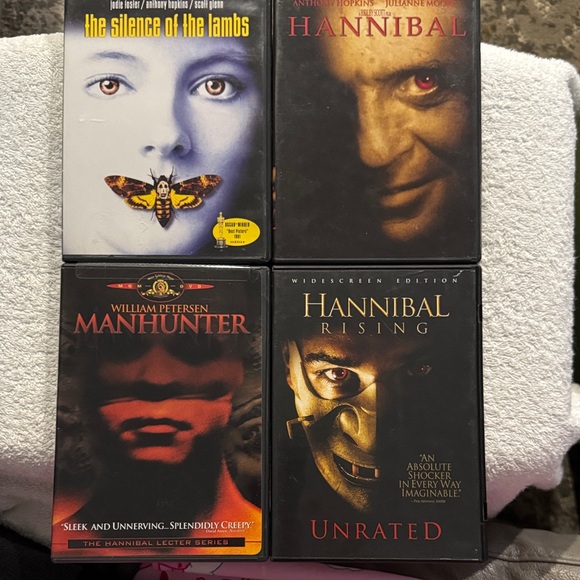 Media | Hannibal Lecter Movie Collection Dvds | Poshmark